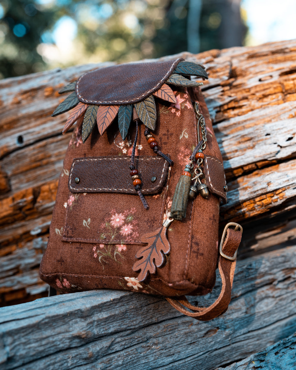 Oak Elven Backpack (1/3 scale) – DollDestinyX